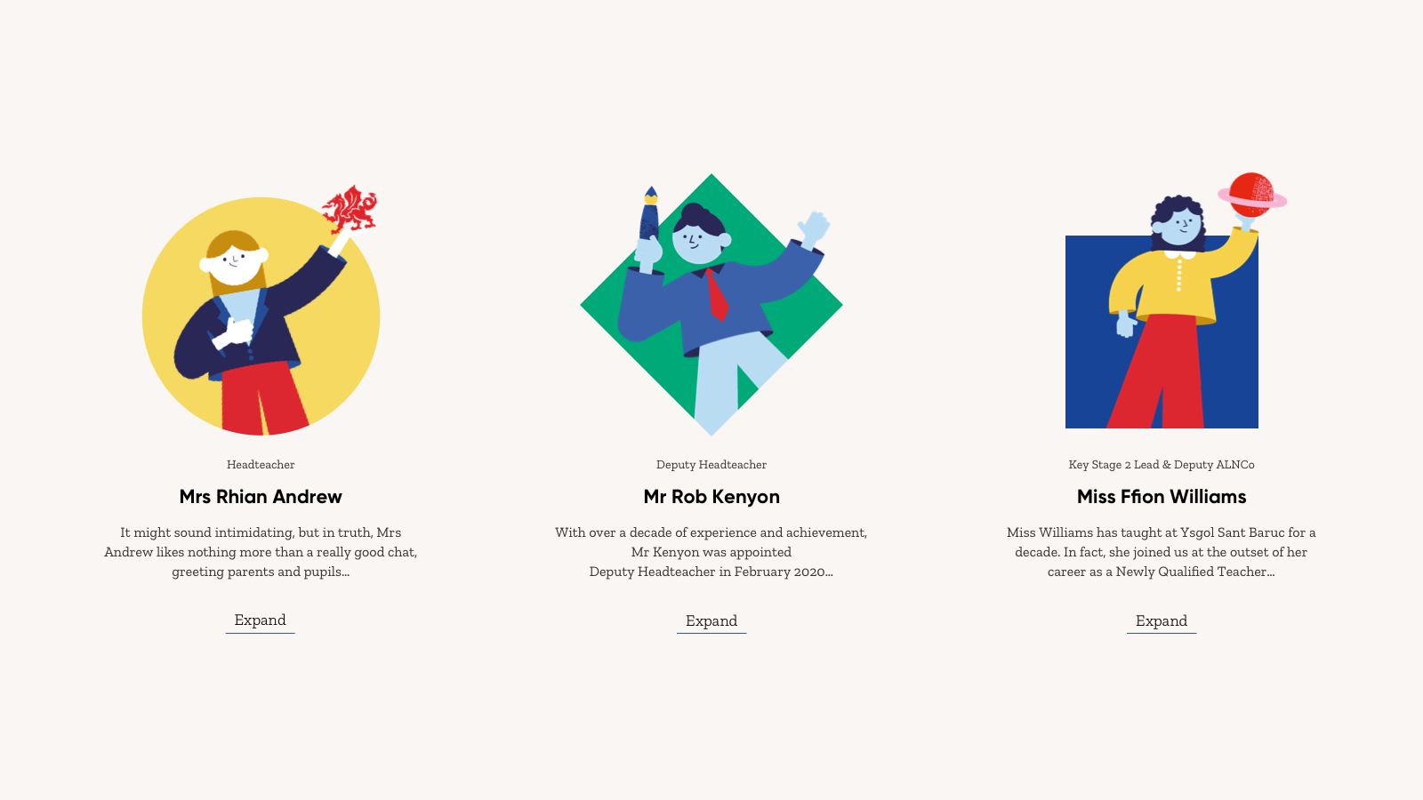Ysgol Sant Baruc | Brand, website design, branded interiors ...