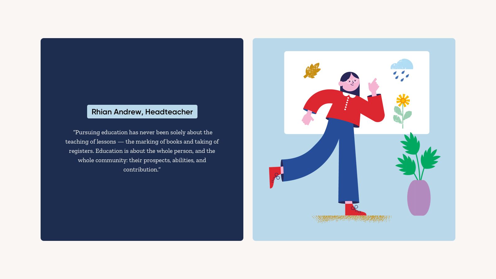 Ysgol Sant Baruc | Brand, website design, branded interiors ...