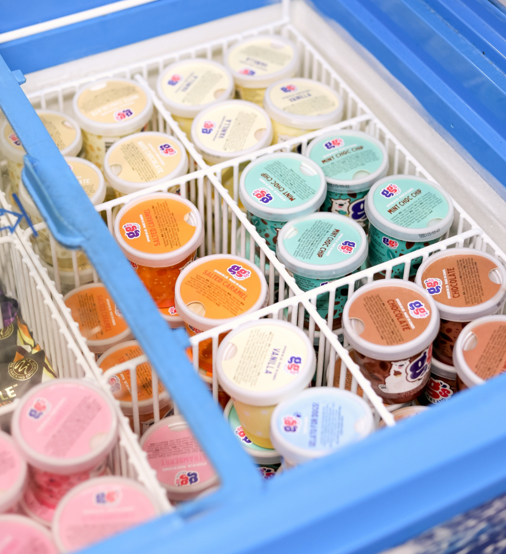 GG’s Gelato | Brand and packaging design | Limegreentangerine