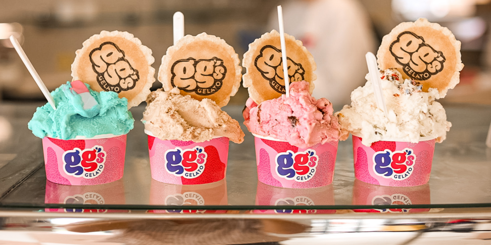 GG’s Gelato | Brand and packaging design | Limegreentangerine