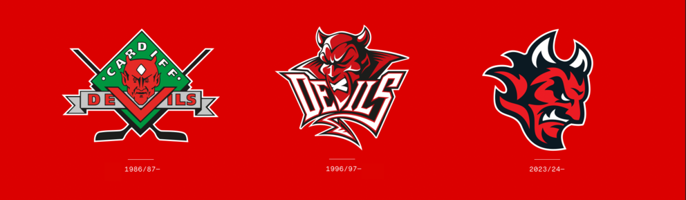 Cardiff Devils | Brand and website design | Limegreentangerine