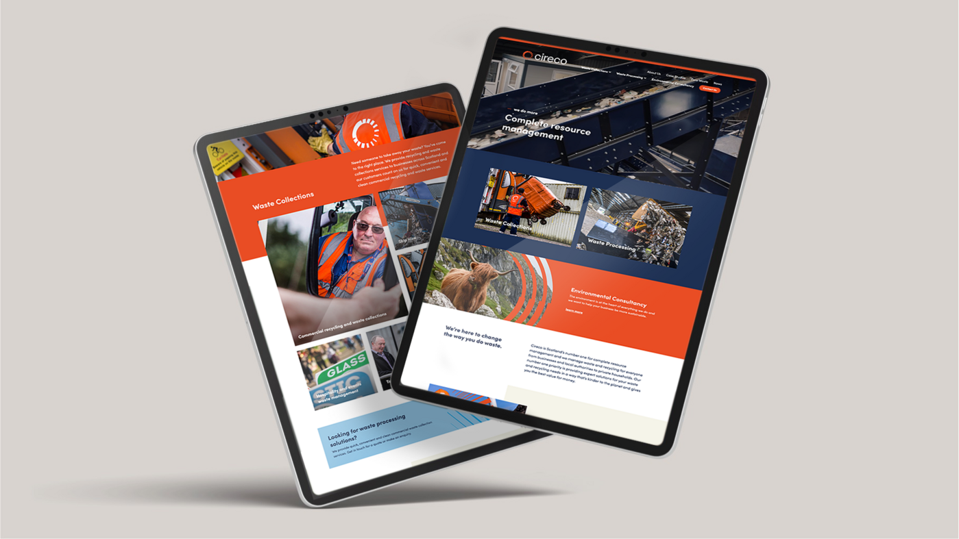 Cireco Scotland | Branding and Web Design | Limegreentangerine